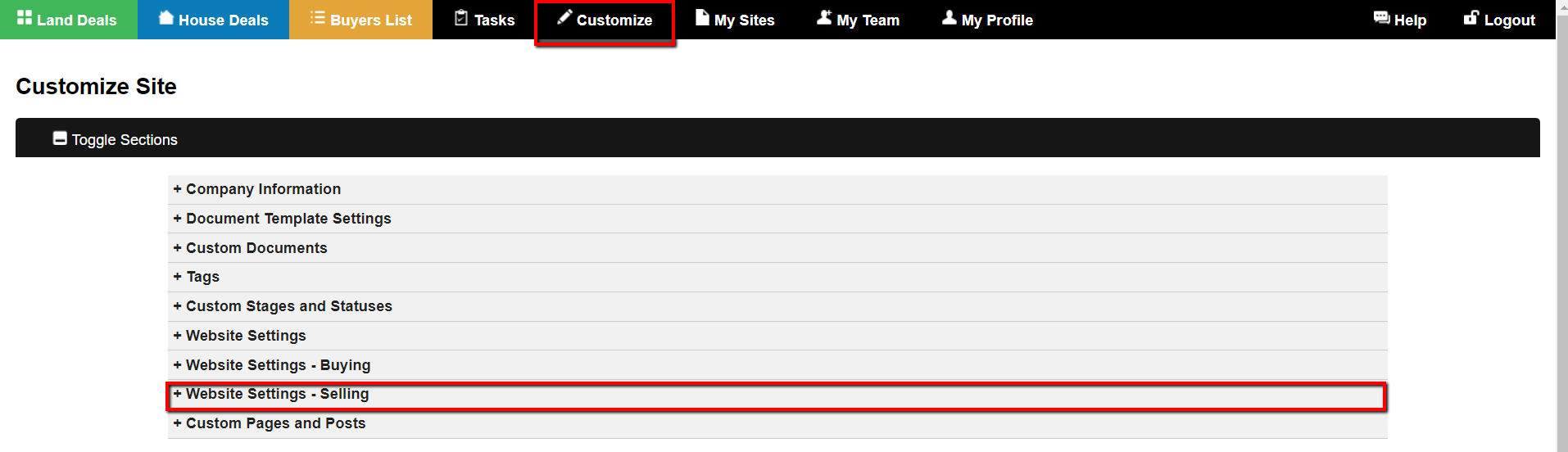 How To Change The Layout of Your Selling Site Listings - The Investment ...